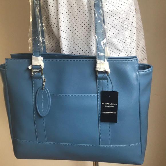 Wilsons Leather | Bags | Wilson Genuine Leather Shouldertote Bag | Poshmark